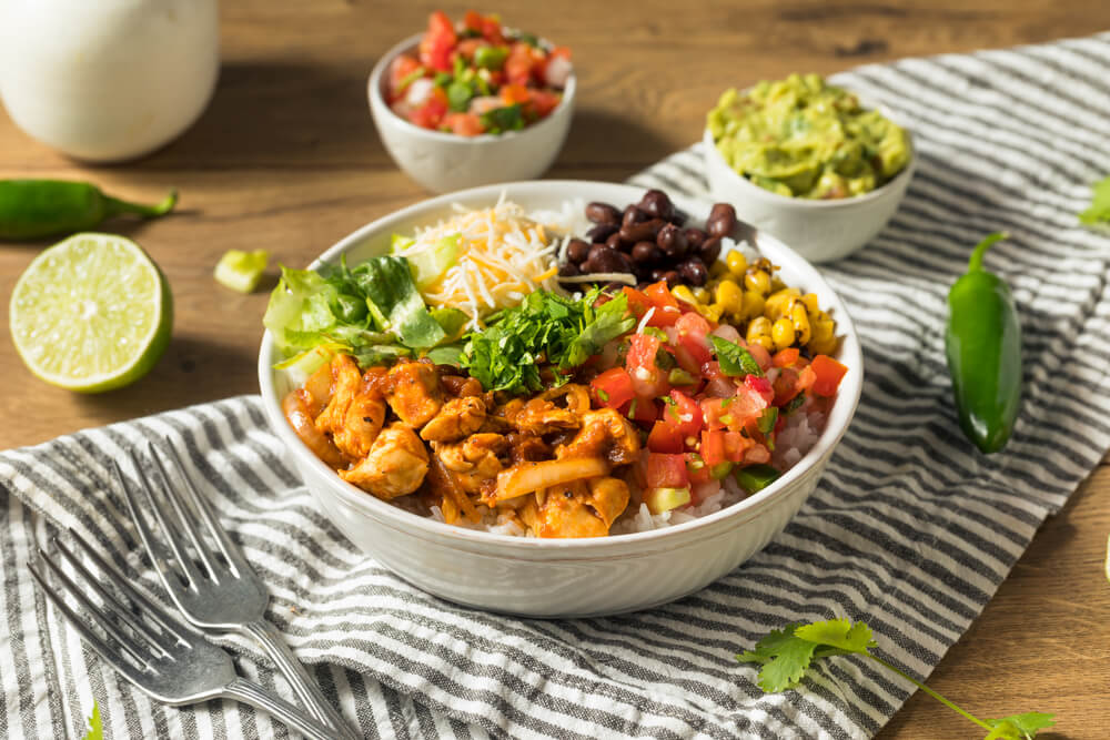Chicken Burrito Bowl - Dakotah! Sport and Fitness